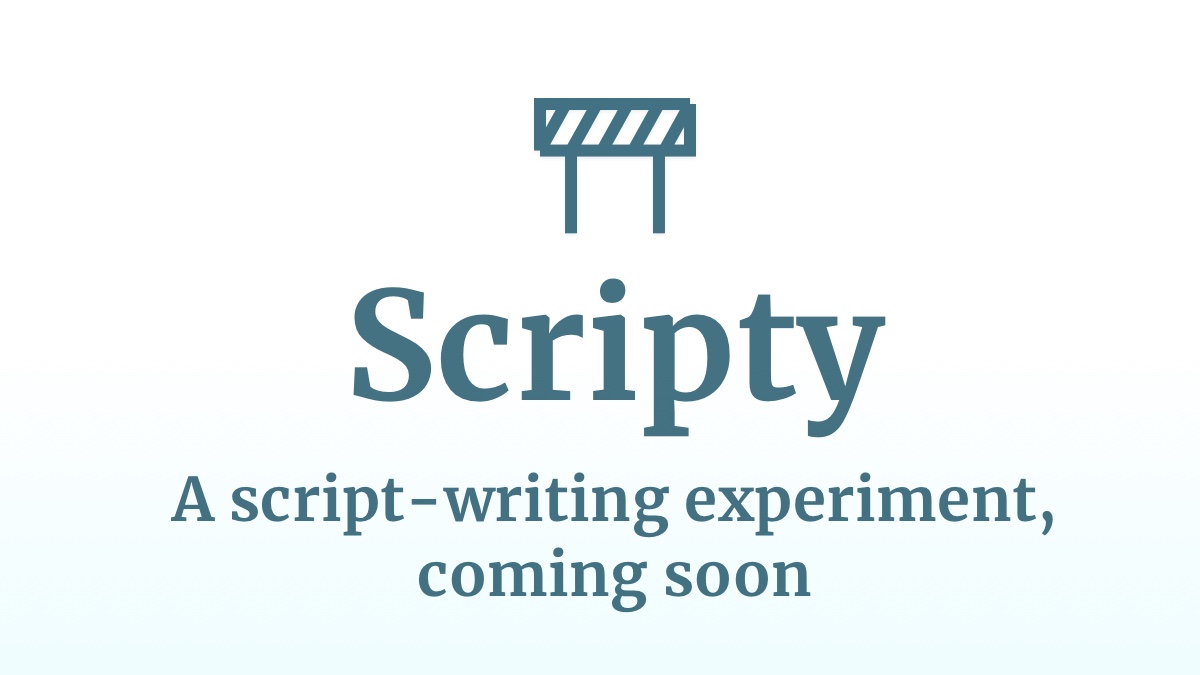 Forget about storyboards